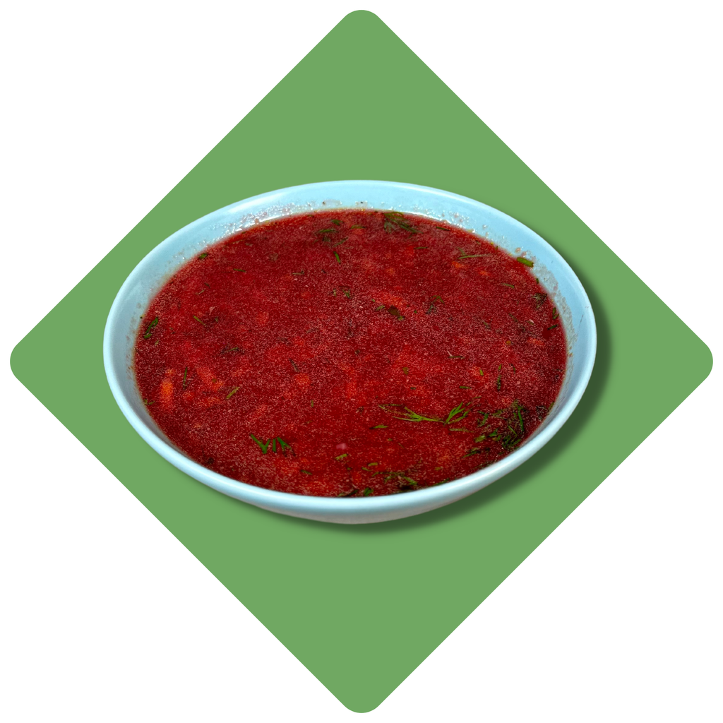 Ukrainietiški barščiai su pupelėmis | Romdera